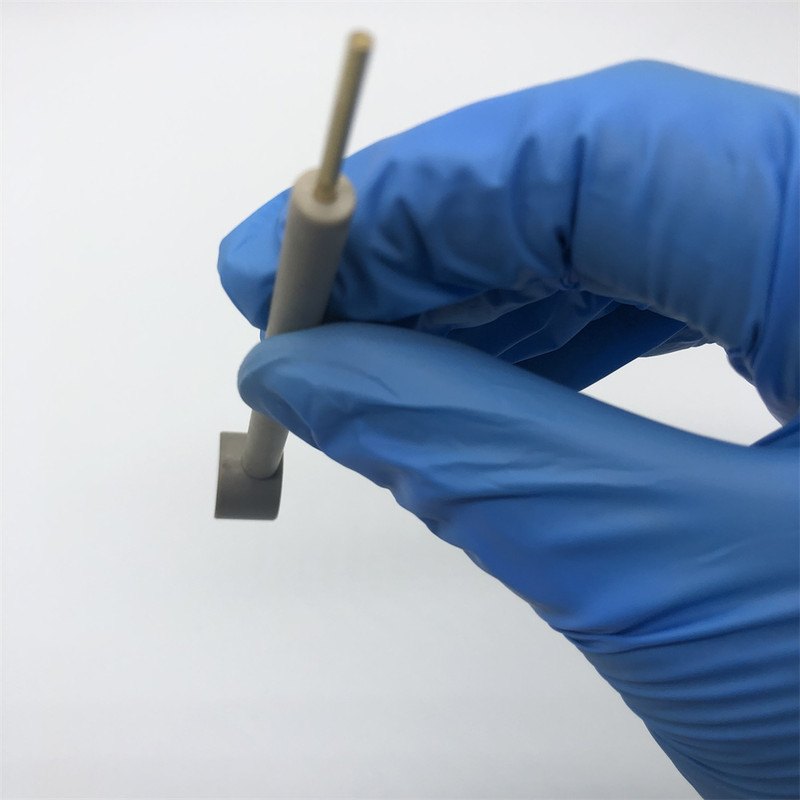 L-Shaped Glassy Carbon Electrode PEEK Rod φ3mm - Electrodes - Dekresearch